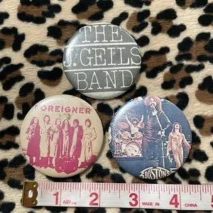 Rock Music | Jewelry | Foreigner Boston J Geils Band Vintage Rock ...